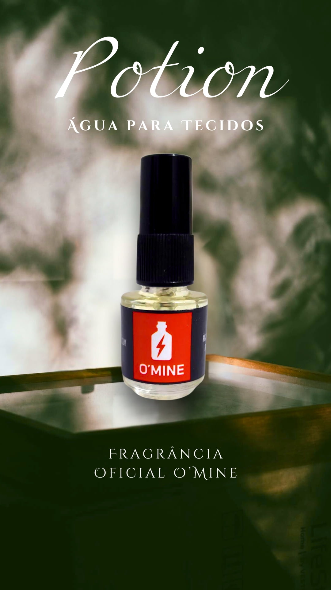 Potion O'Mine - Miniatura Água para Tecidos - O'Mine Store